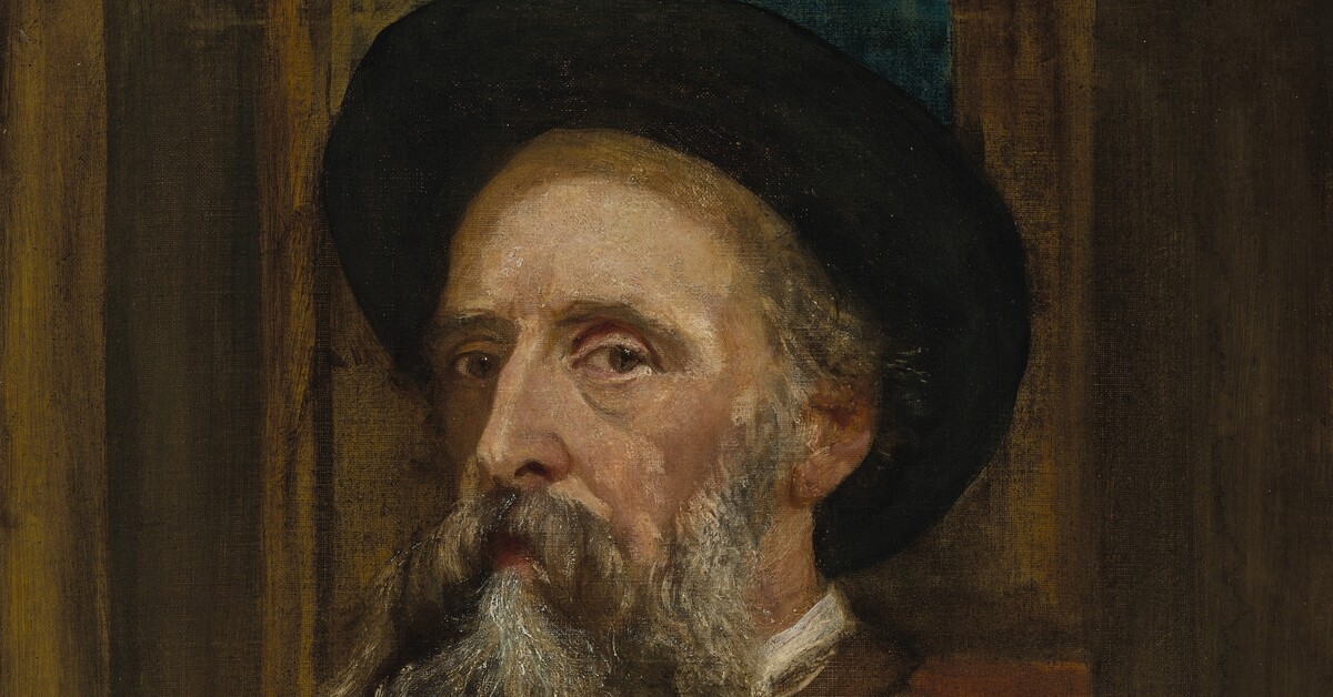 G F Watts's Self-portrait, 1867 acquired for the nation and allocated ...