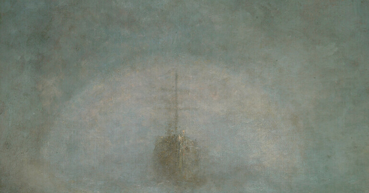 George Frederic Watts, A Sea Ghost, 1887 | Watts Gallery