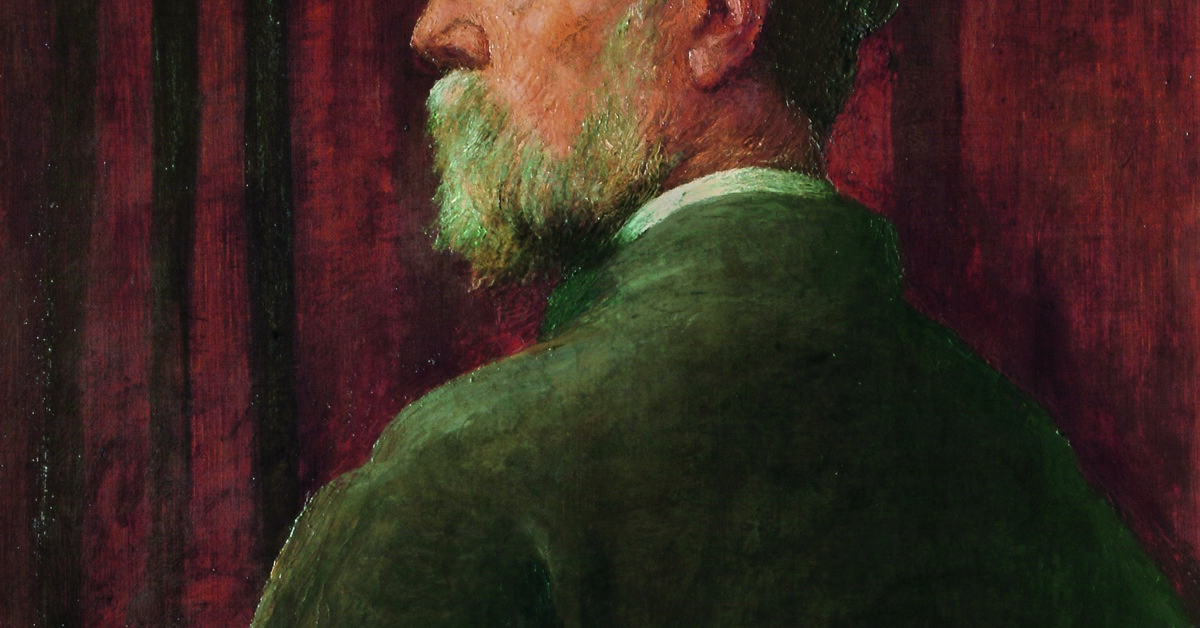 George Frederic Watts, Self-Portrait in Middle Age, 1879 | Watts Gallery