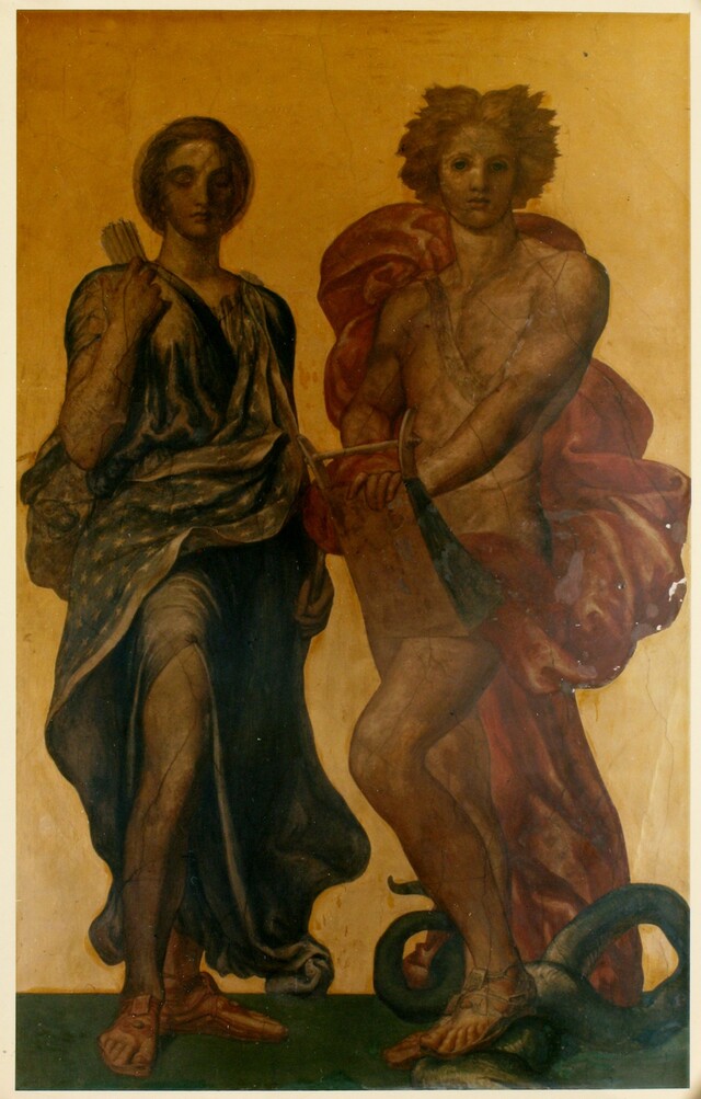George Frederic Watts, Apollo and Diana, 1854-55 | Watts Gallery