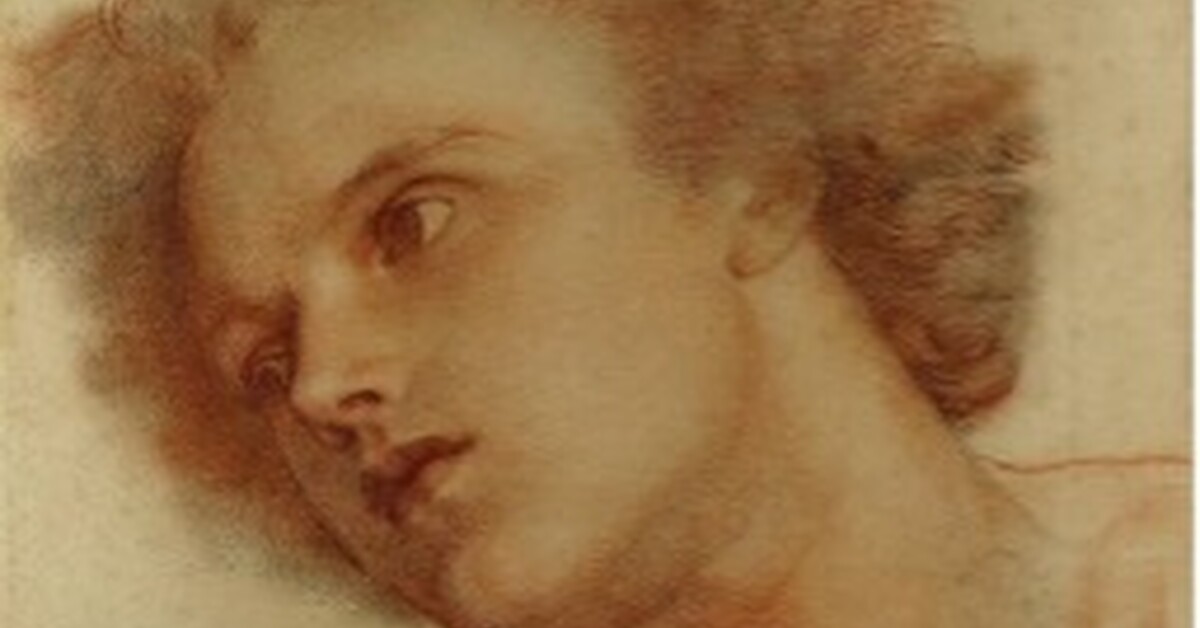 George Frederic Watts, Study of a Youth, 1854-55 | Watts Gallery