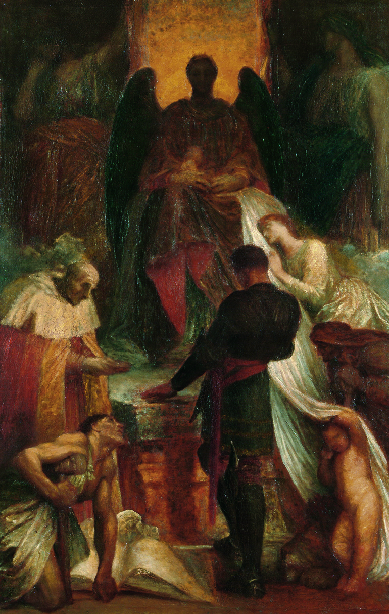 George Frederic Watts, Court of Death, 1870-1902 | Watts Gallery