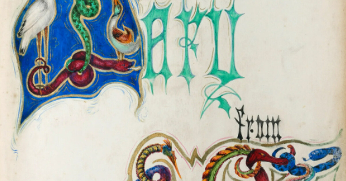 Mary Watts, Illustrated Photograph Album, 1865-67 | Watts Gallery