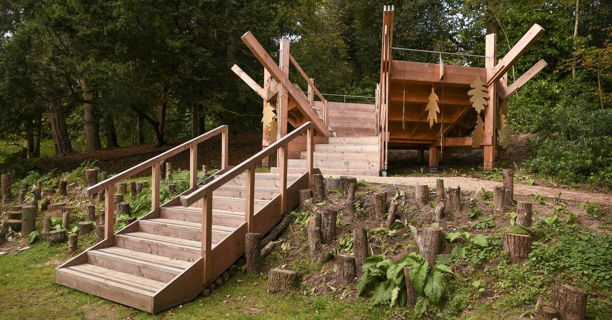 Our woodland amphitheatre: Bench 1 | Watts Gallery